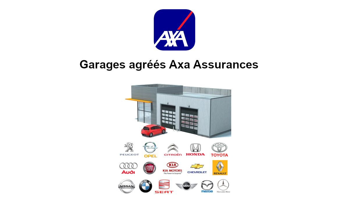 Garage agréé Axa - Liste des garages auto partenaires